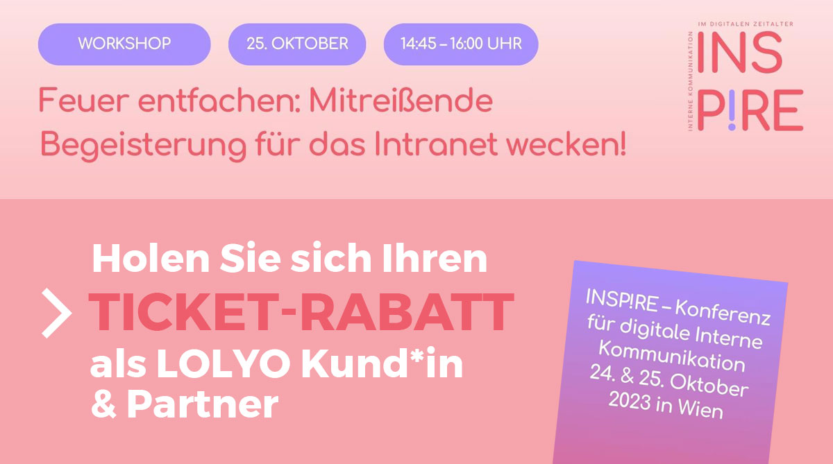 Auf einen Workshop bei der INSP!RE-Konferenz in Wien 2023